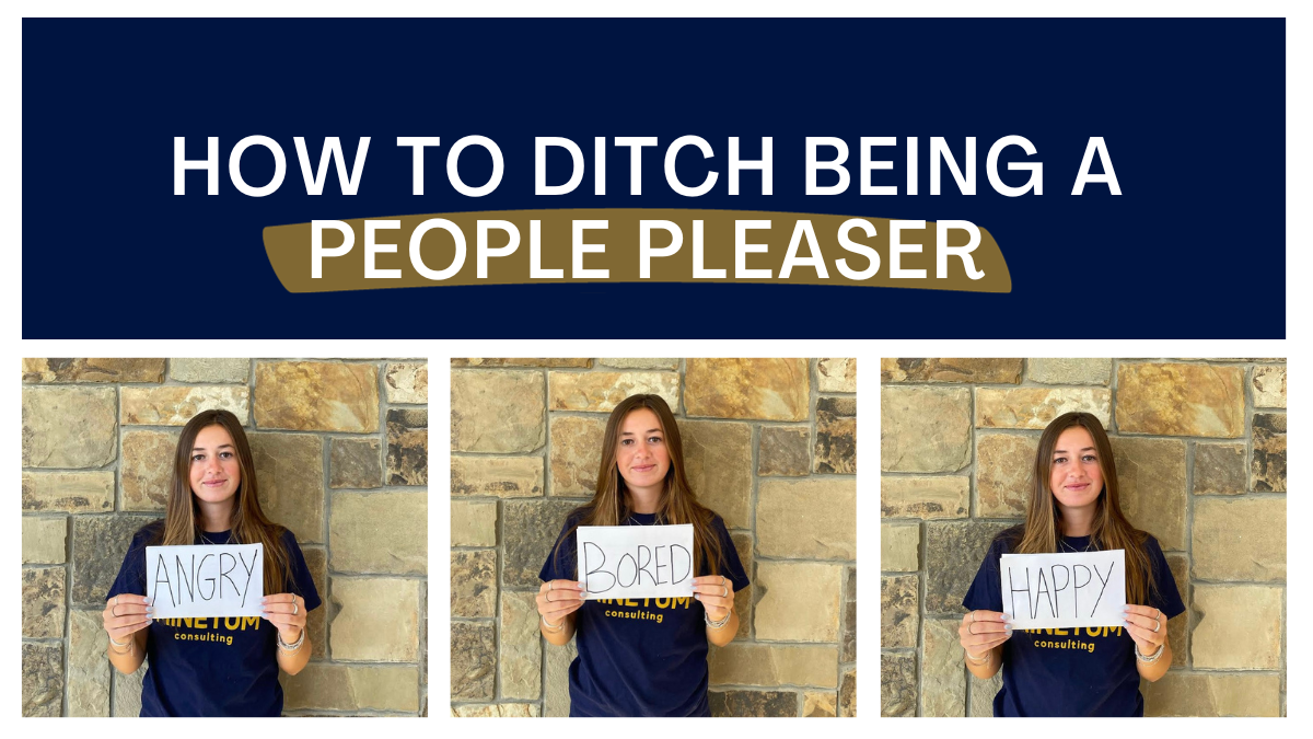How to Ditch Being a People Pleaser and Achieve Your Career Goals ...