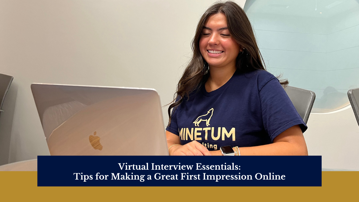 Virtual Interview Essentials: Tips for Making a Great First Impression Online – Professional ...